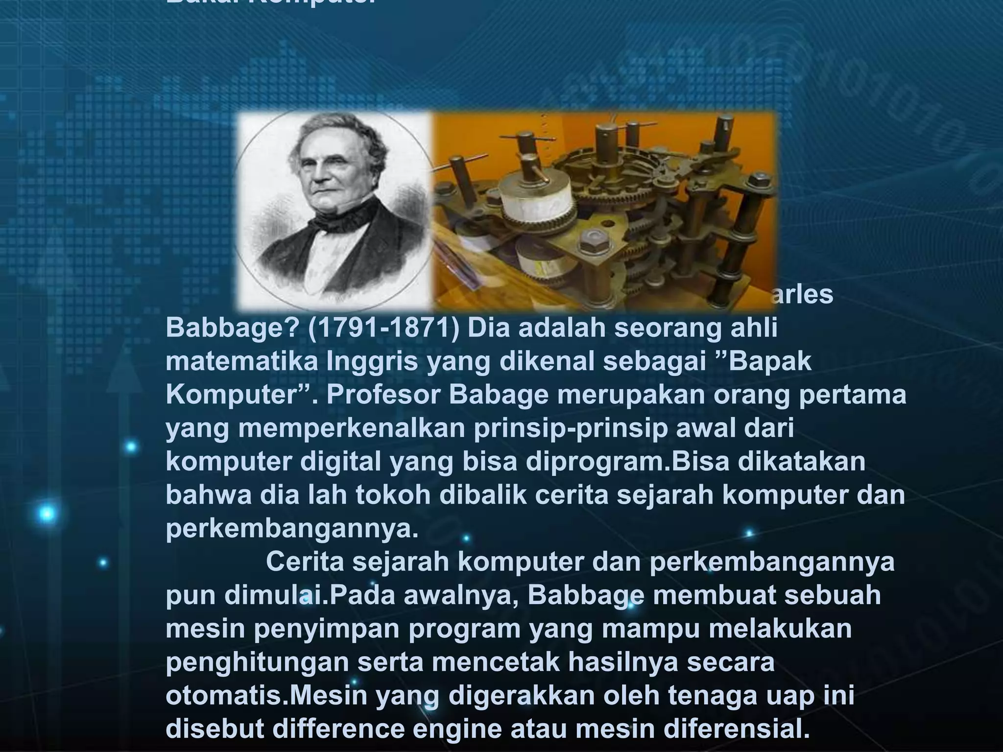 Sejarah perkembangan komputer | PPTX