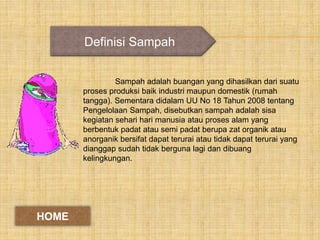 Jenis-Jenis Sampah | PPTX