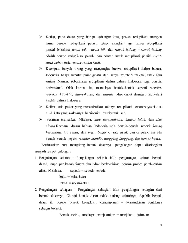 PROSES MORFOFONEMIK DAN PROSES MORFOLOGIK | DOCX