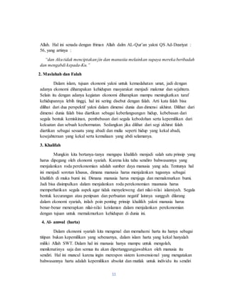 syariat harta benda dalam islam | DOCX