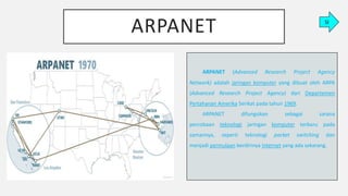 Sejarah Internet dan Intranet | PPTX