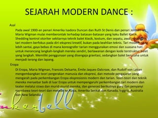 Tugas tik tentang tari modern dance | PPT