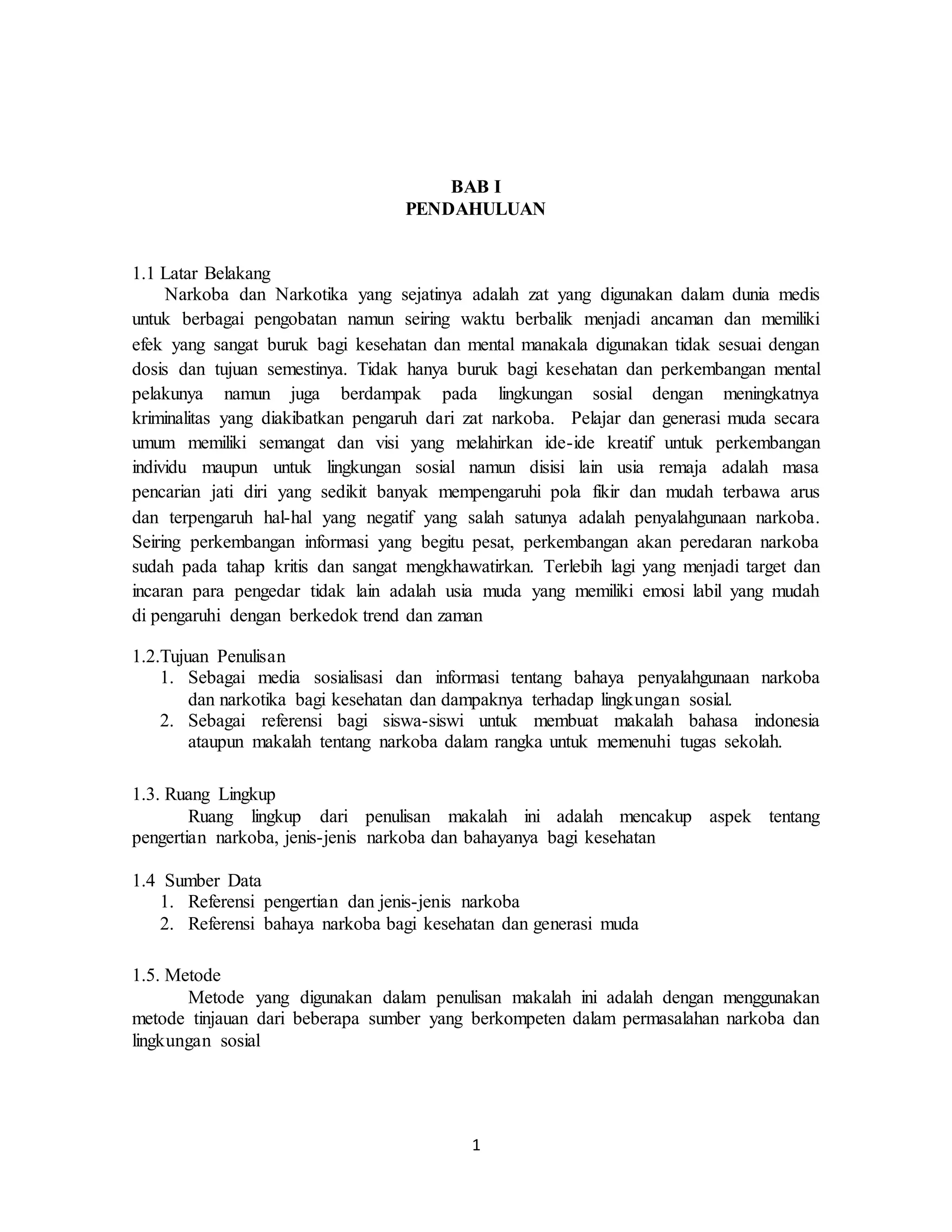 BAHAYA NARKOBA | DOCX