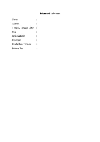 Tugas tingkat tutur bahasa jawa | DOC