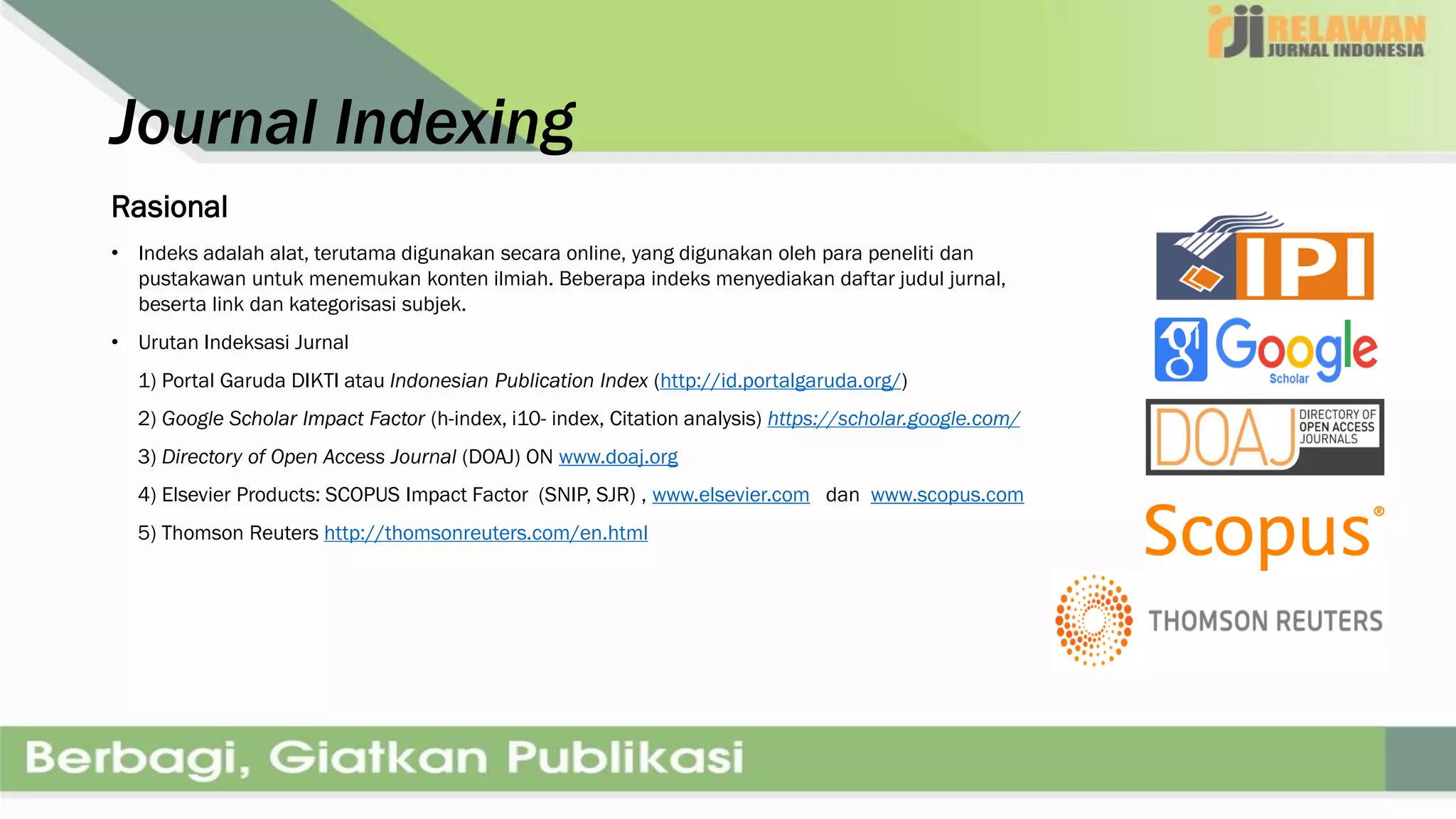 JOURNAL INDEXING IMPACT FACTOR PLAGIARISM SYSTEM | PPT