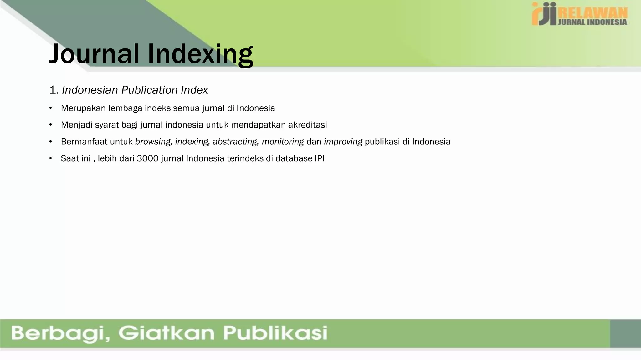 JOURNAL INDEXING IMPACT FACTOR PLAGIARISM SYSTEM | PPT