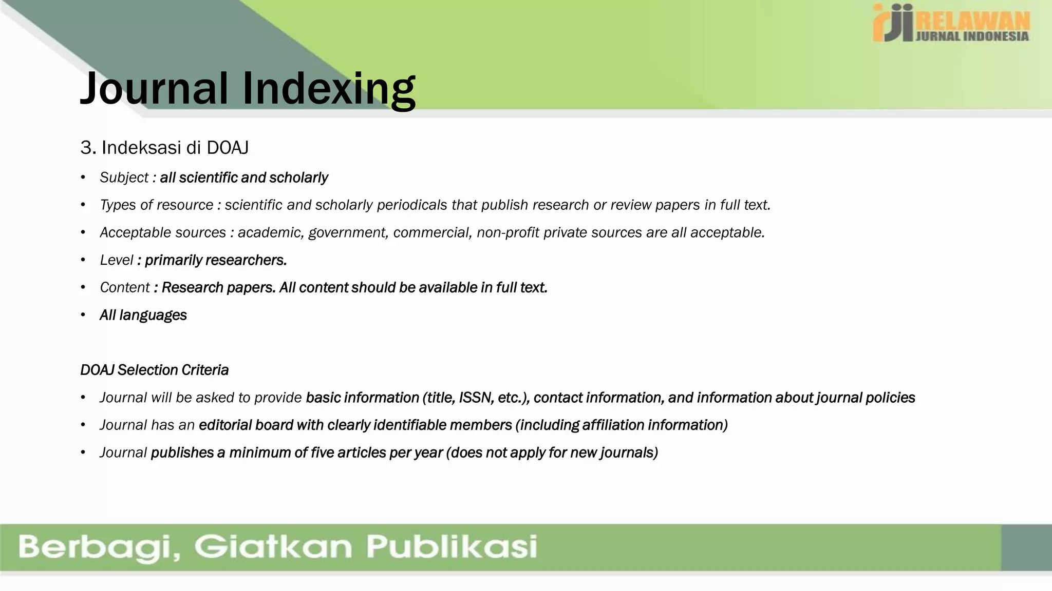JOURNAL INDEXING IMPACT FACTOR PLAGIARISM SYSTEM | PPT