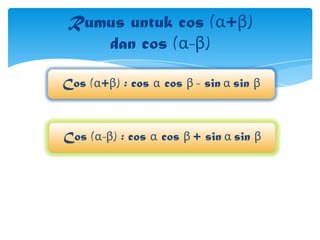 Tugas trigonometi | PPTX