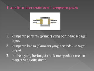 Tugas TTL transformator paralel | PPT