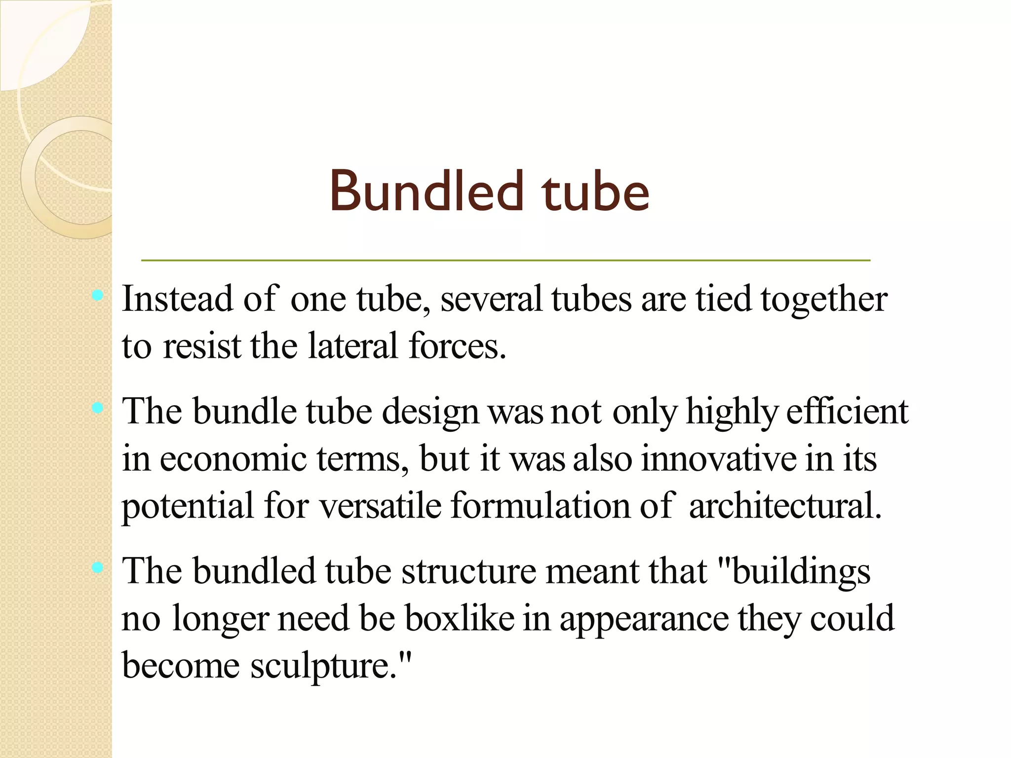 Tube structures | PDF