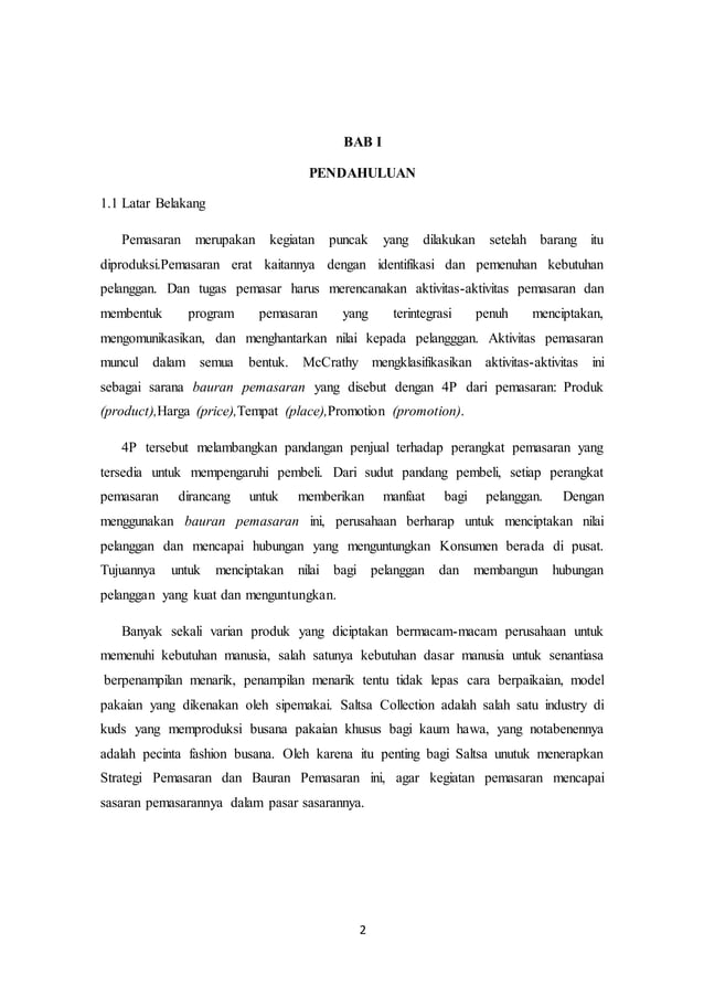 Tugas uas manajemen pemasaran | PDF