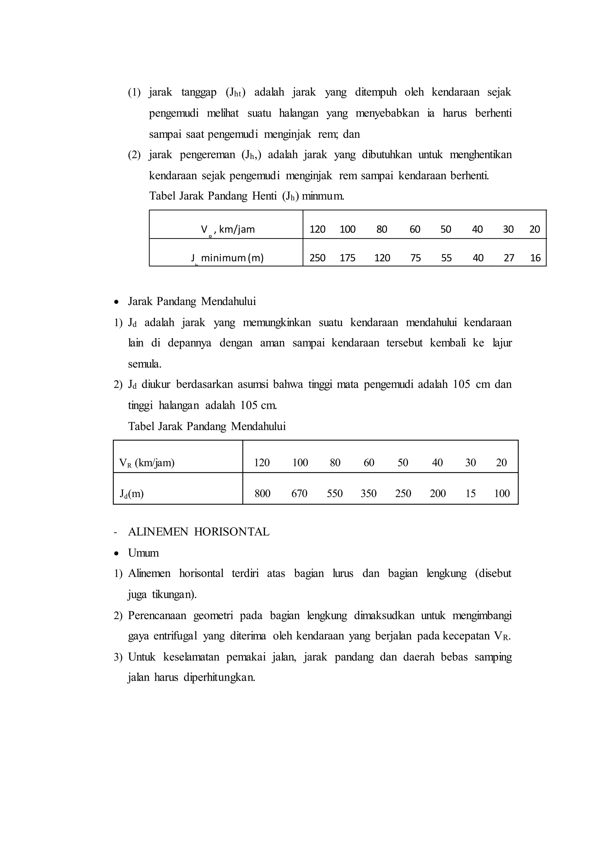 Tugas perencanaan struktur geometri jalan | DOCX