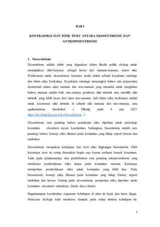 Tugas uas sosiologi lingkungan (l.m. asgaf adnan-l1 c018051) | PDF