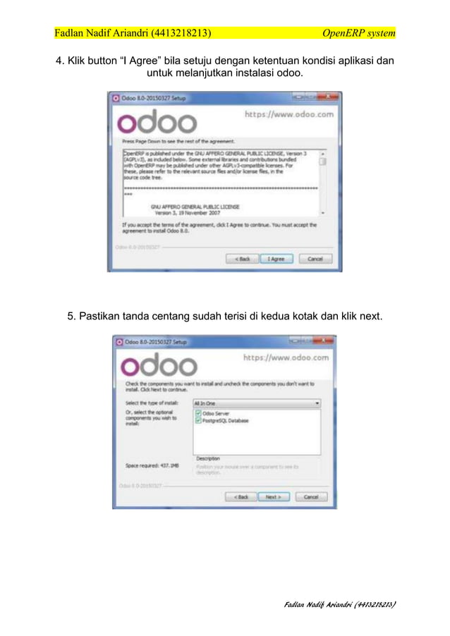 panduan installasi odoo v.8 | PDF