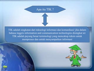 Tugas UTS TIK PPT | PPT