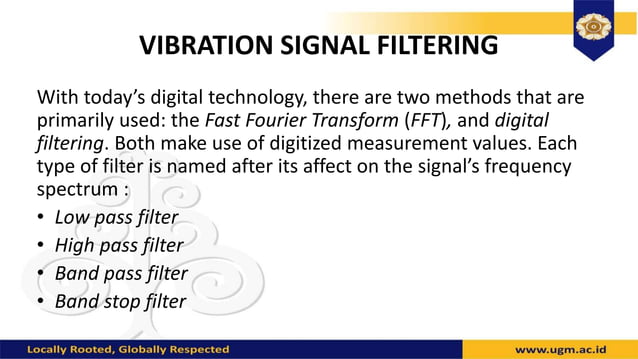 vibration signal filtering | PPT