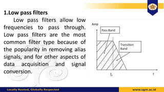 vibration signal filtering | PPTX