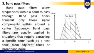 vibration signal filtering | PPT