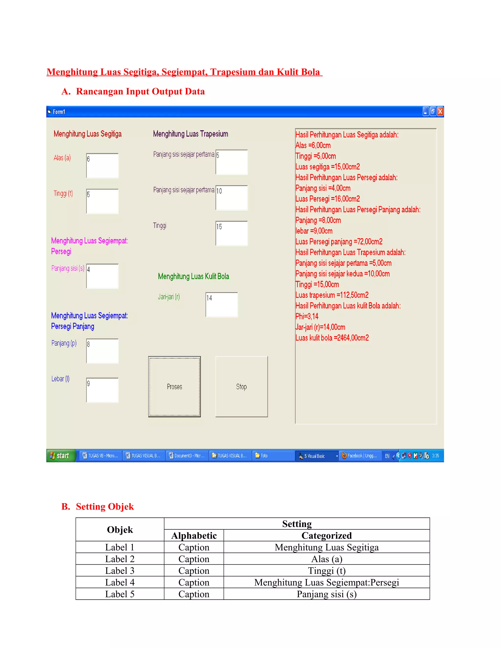 Tugas visual basic | PDF