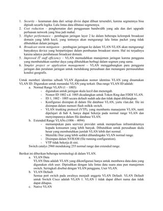 Tugas vlan | PDF