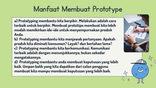 Lembar/Gambar Kerja untuk Pembuatan Prototype Produk Barang/Jasa | PPTX