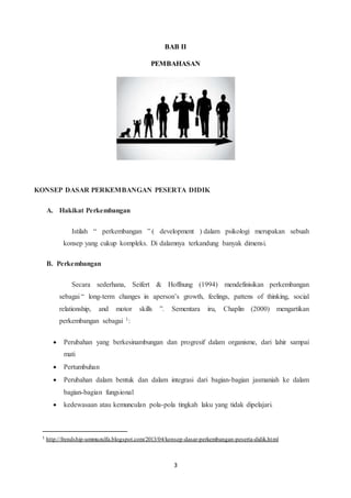proses perkembangan peserta didik | PDF