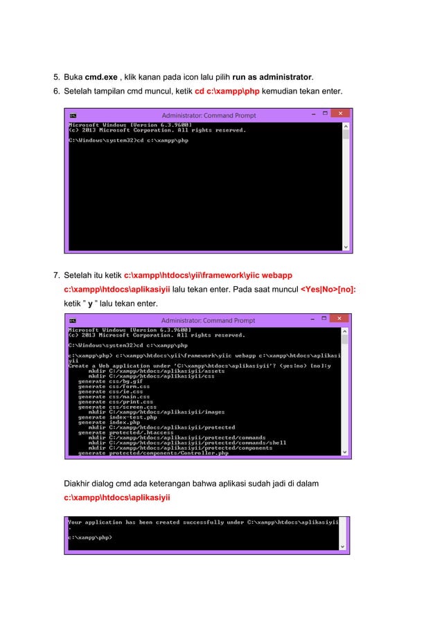 Tugas Yii Framework | PDF