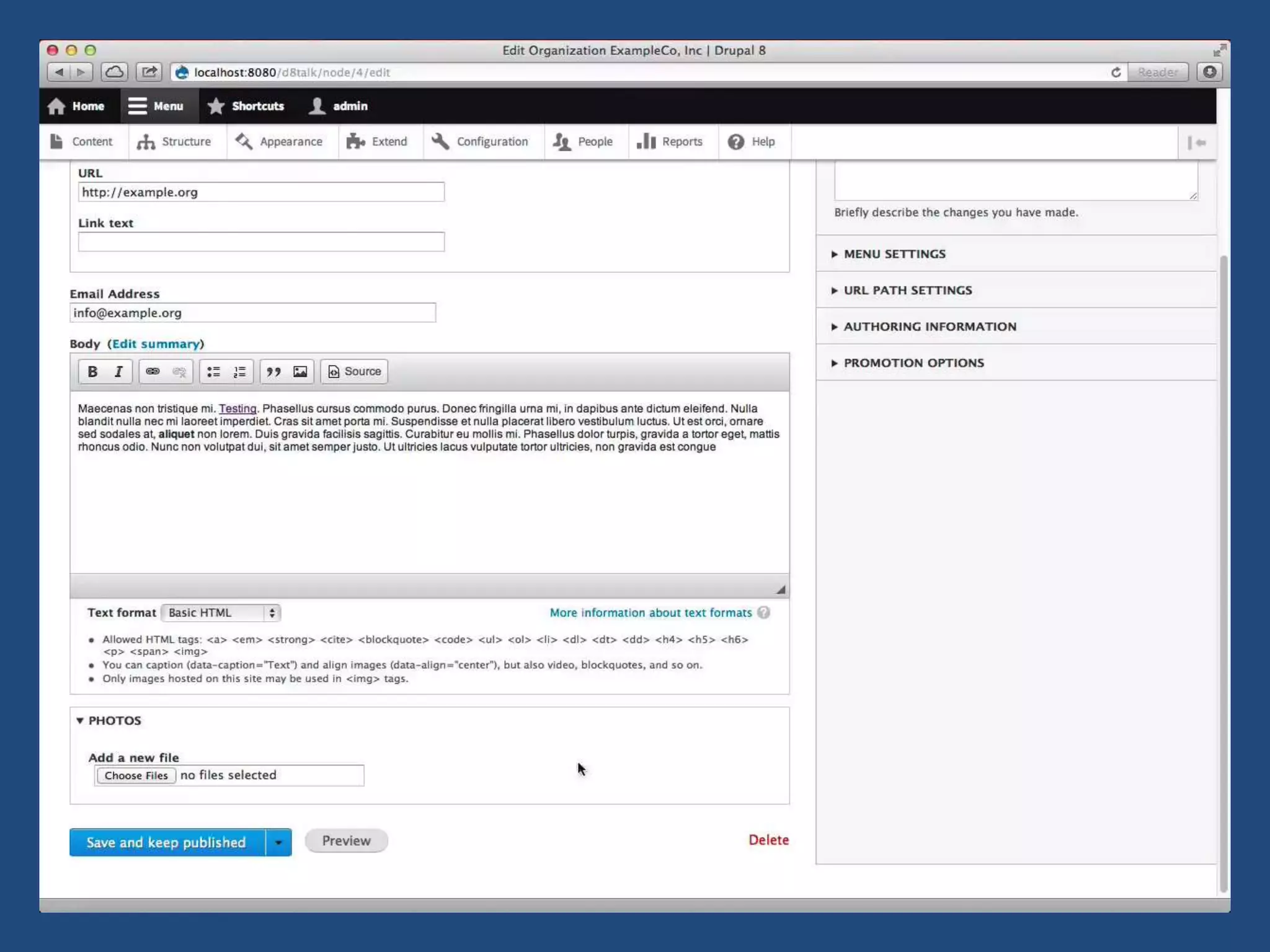 Drupal 8 ve Yenilikleri | PPTX