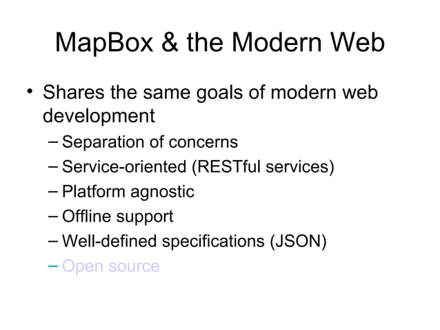 An Introduction to MapBox | PPT
