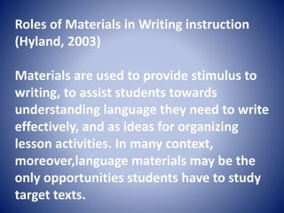 tugonon-tutor.Materials_for_Developing_Writing_Skills.pptx | Education