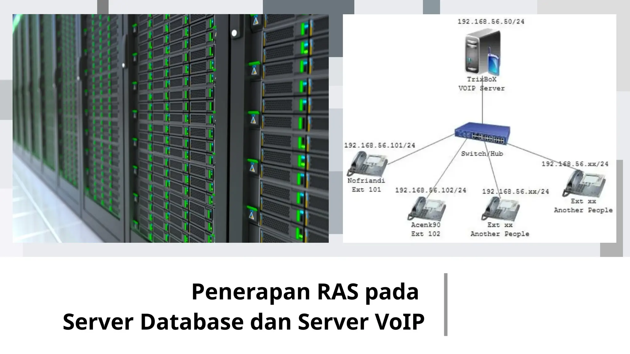 Penerapan RAS pada Server Database dan Server VOIP | PDF