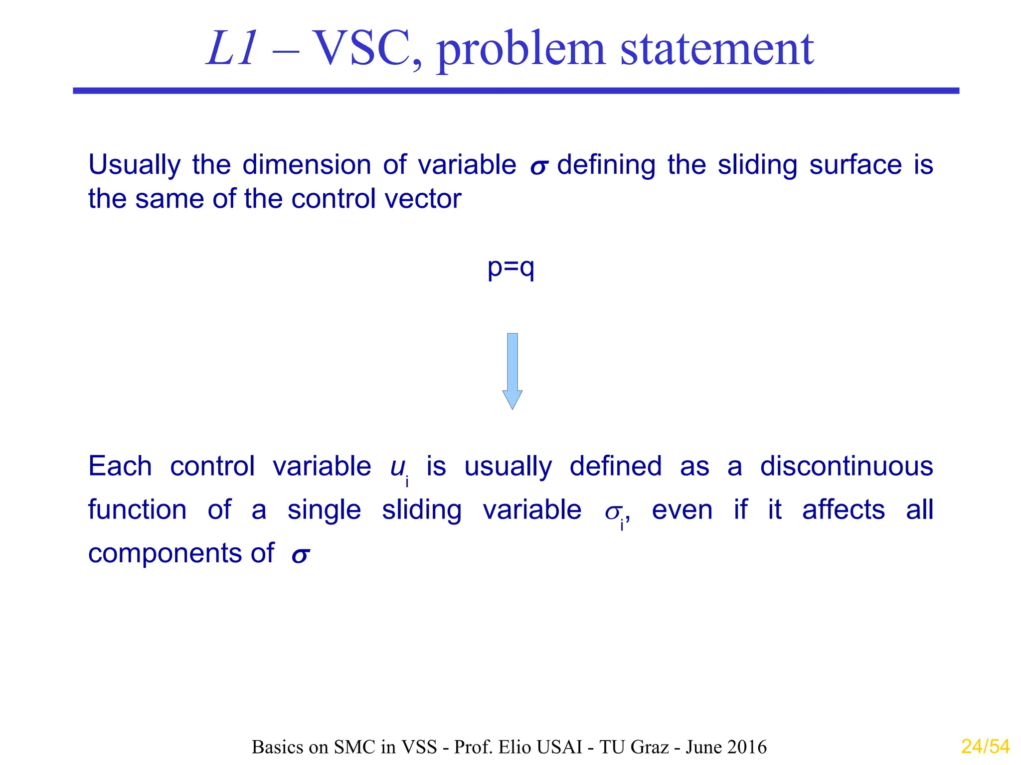 Sliding Mode Control: Basic Theory, Advances and Applications | PDF