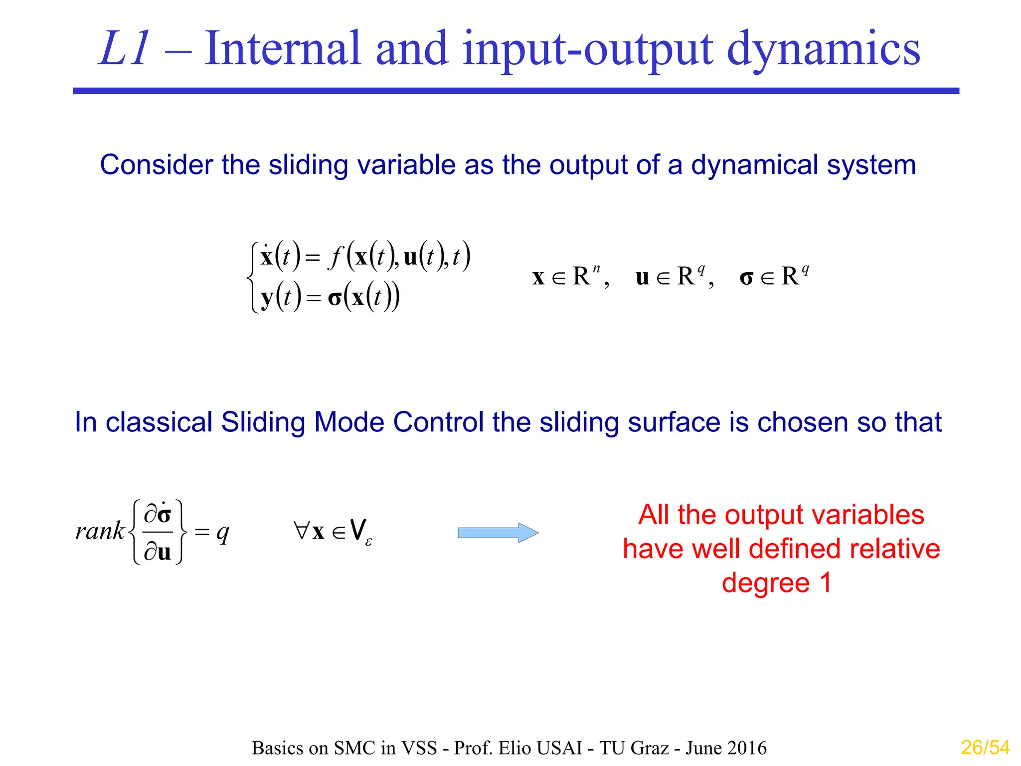 Sliding Mode Control: Basic Theory, Advances and Applications | PDF