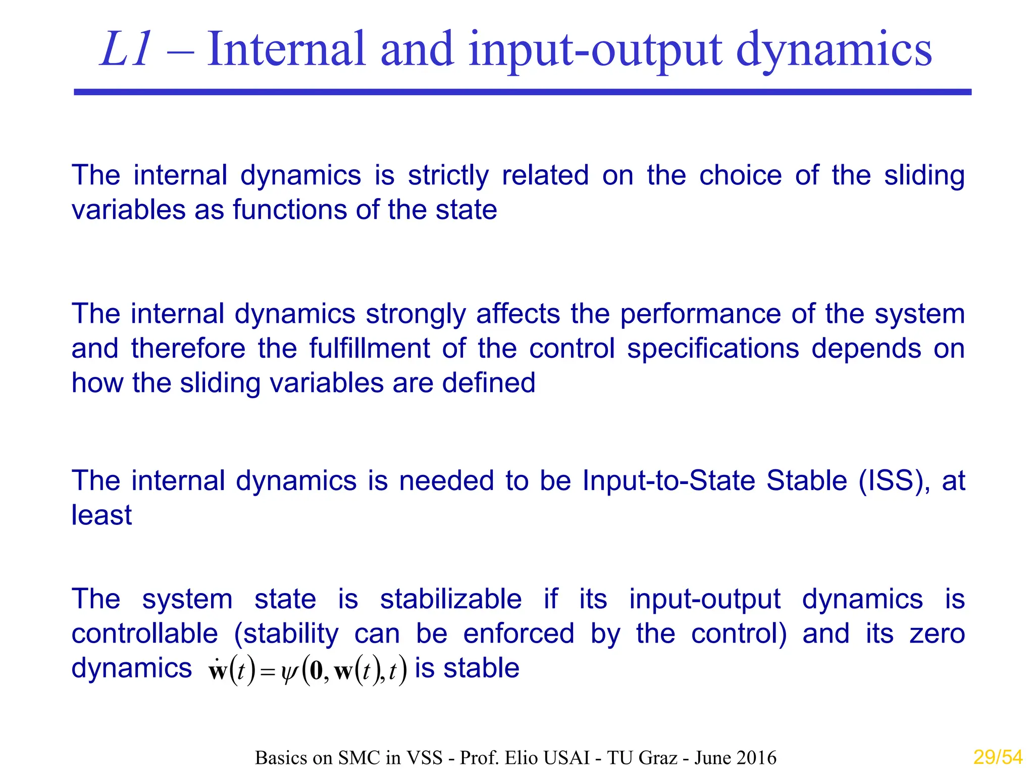 Sliding Mode Control: Basic Theory, Advances and Applications | PDF