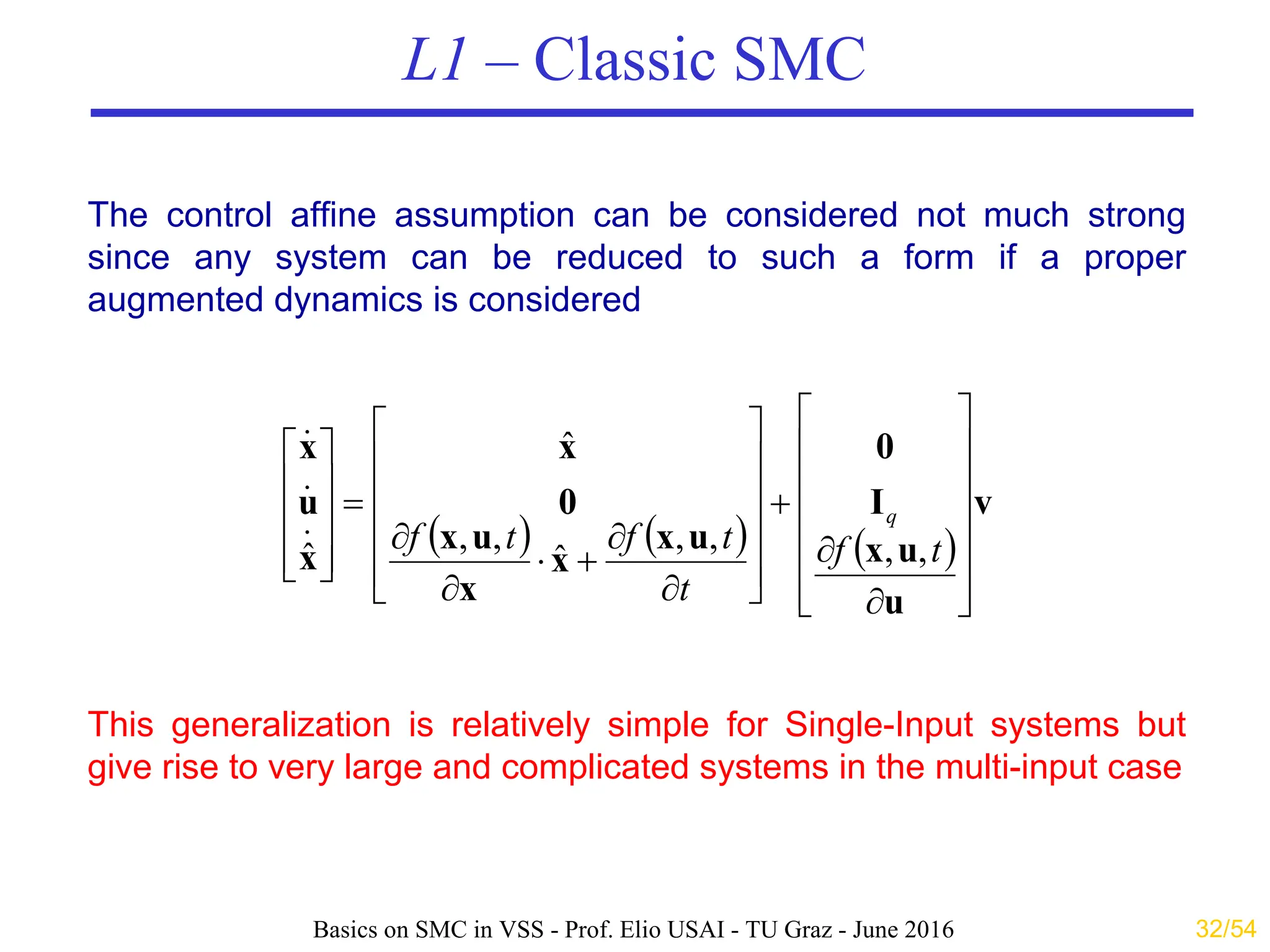 Sliding Mode Control: Basic Theory, Advances and Applications | PDF