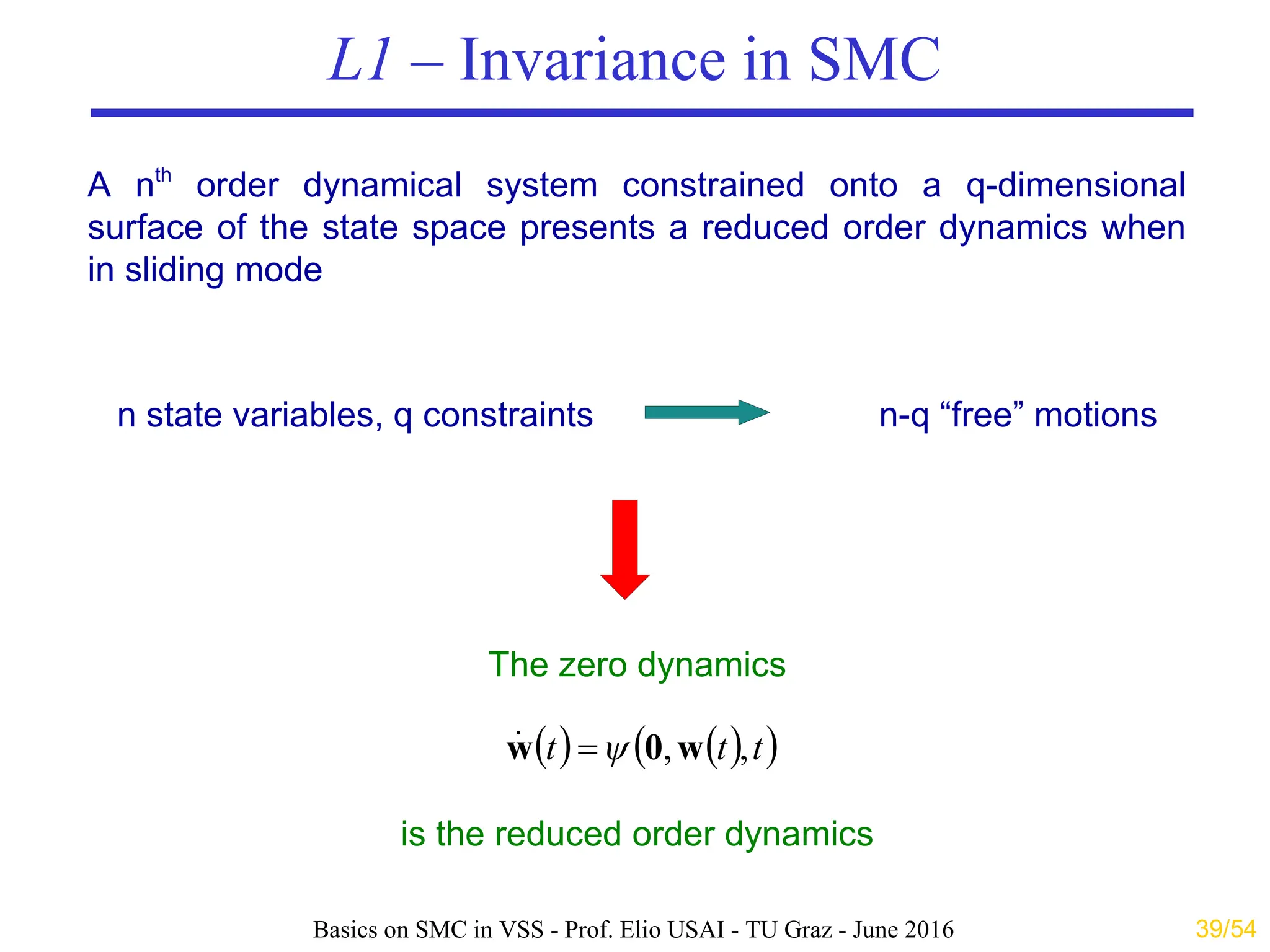 Sliding Mode Control: Basic Theory, Advances and Applications | PDF