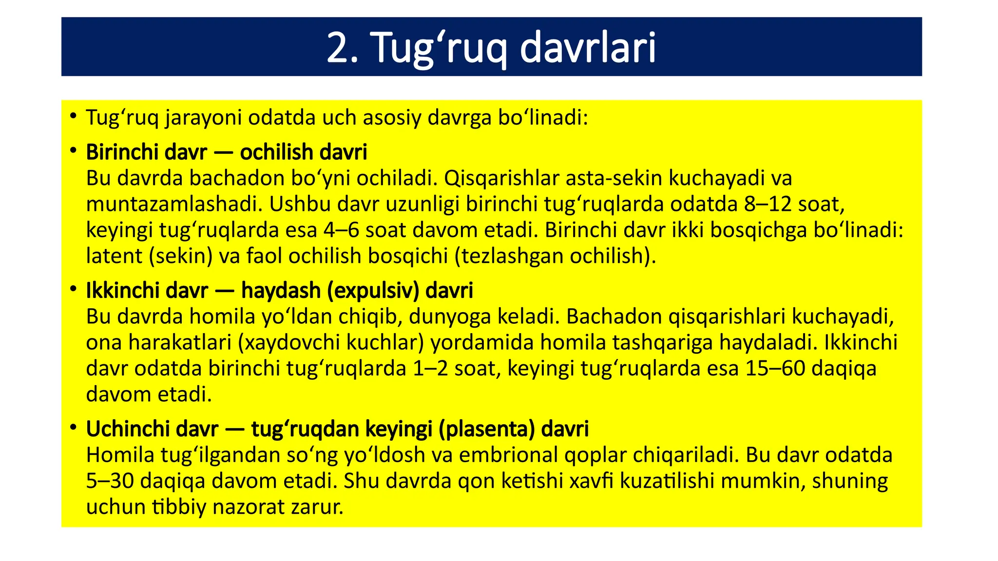 Tug‘ruq xabarchilari. Davrlar va xaydovchi kuchlar.pptx
