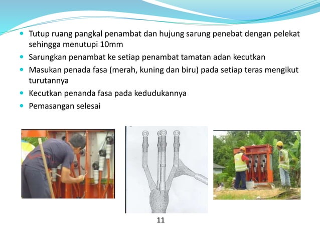 LOW VOLTAGE UNDERGROUND CABLE SYSTEM INSTALLATION & MAINTENANCE | PPTX