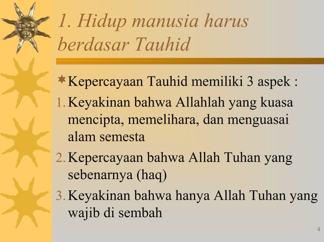 Tuhan dan ketuhanan | PPT