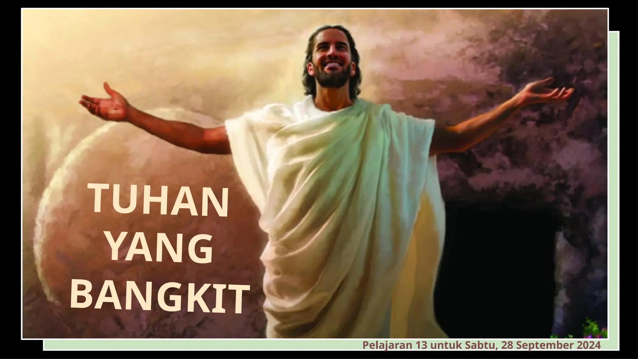 Sekolah Sabat - Triwulan 3 2024 - Pelajaran 13 | PPT