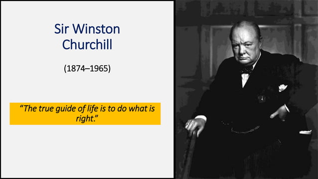 Winston Churchill & Lesson | PPT
