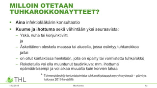 Tuhkarokko ja mpr rokotukset | PDF