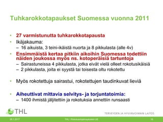 Tuhkarokko ja mpr-rokotukset 2017 | PDF