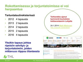 Tuhkarokko ja mpr-rokotukset 2017 | PDF