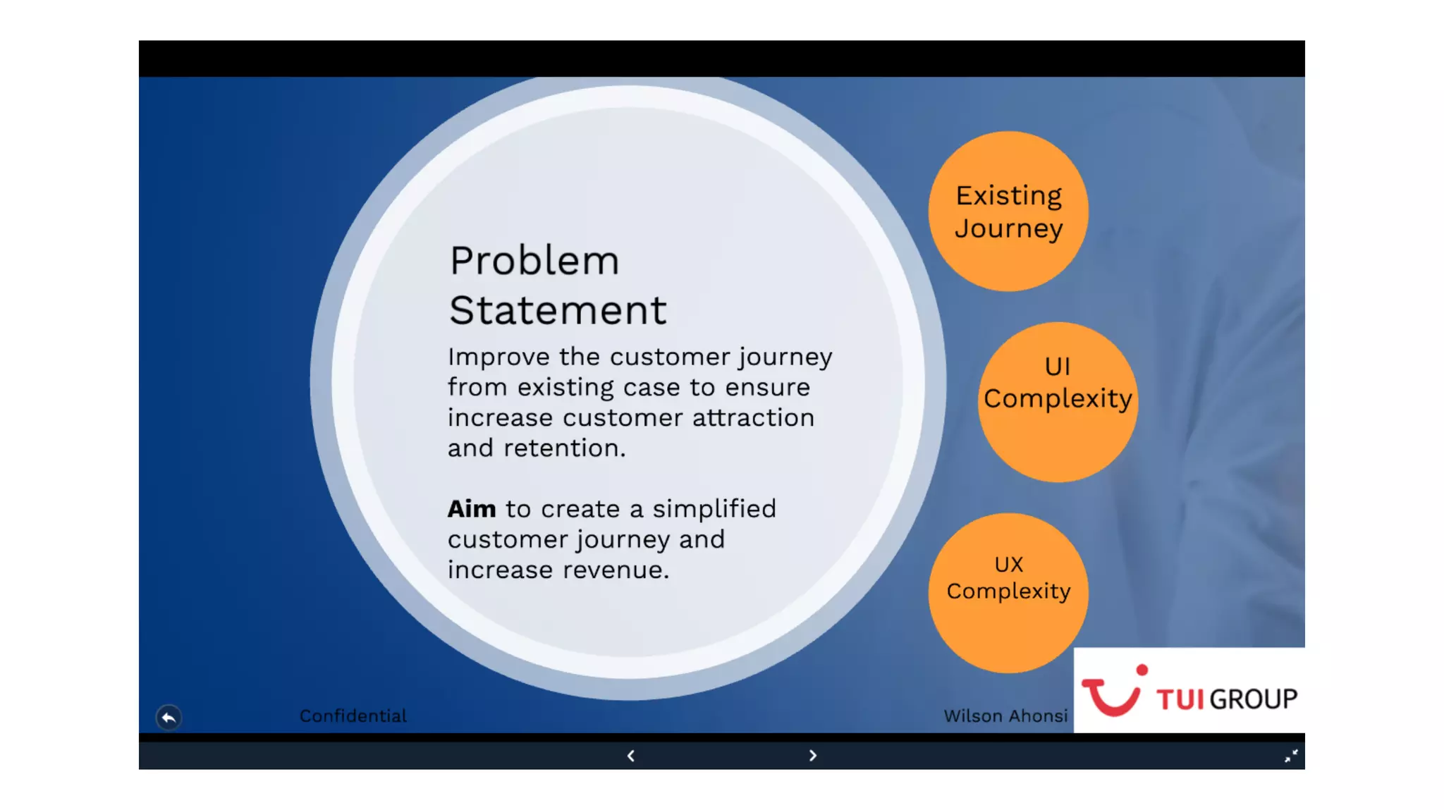 TUI Digital Customer Journey Improvement Presentation For Management | PDF