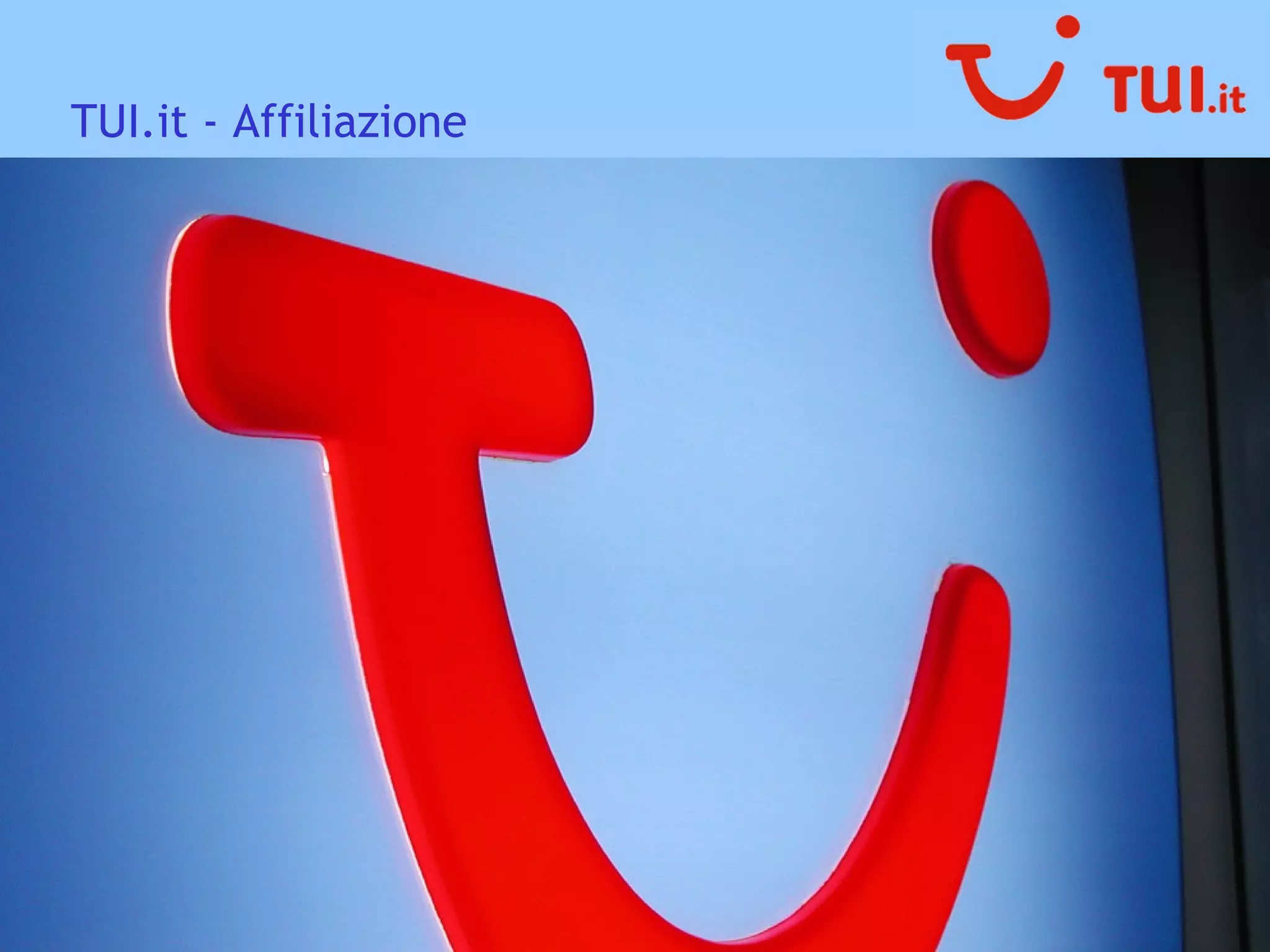 Tui.it - Affiliation program | PPT