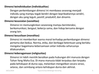 Tujuan dan asas bk | PPSX