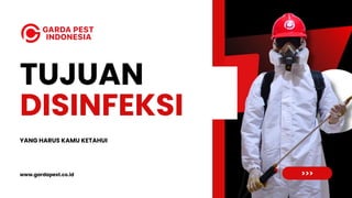 TUJUAN DISINFEKSI | HP 0857-4789-0221| GARDA PEST JOGJA | PPT