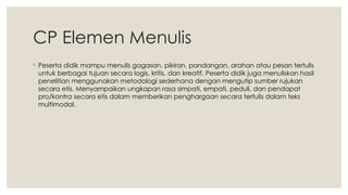 pmm TUJUAN PEMBELAJARAN ELEMEN MENULIS.pptx