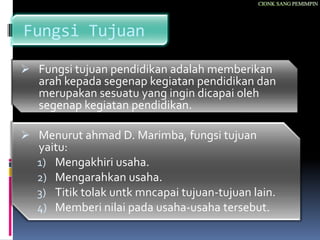 Tujuan pendidikan | PPTX